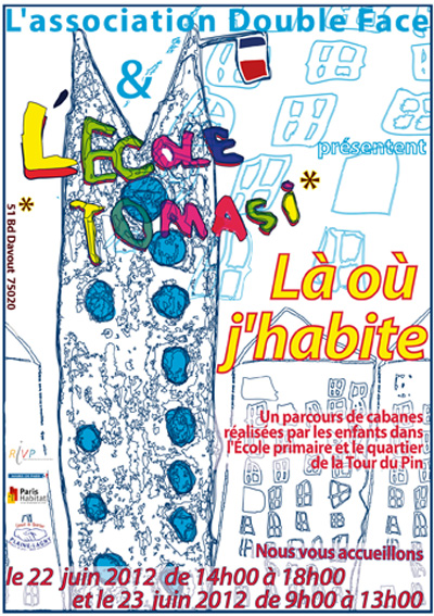 Là où j’habite, École Tomasi, Quartier de la Tour du Pin, Paris 20ème ...